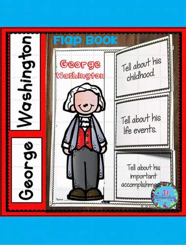 President's Day Writing Kindergarten First & Second Grade Activities ESL