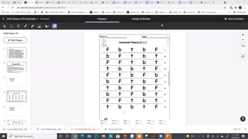 First Grade Phonics Fluency Bundle RTI Intervention | TPT