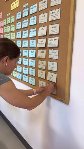 Morpheme Wall (Editable) - Prefixes, Suffixes, Greek & Latin with ...