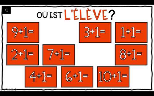 Addition Digital Games - French & English by Fun in French Immersion