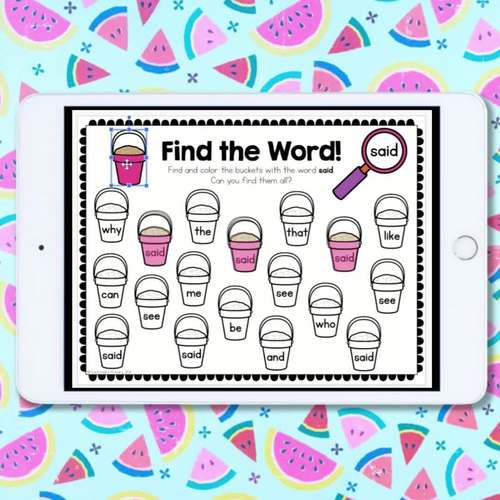 Summer Sight Word Activities | Digital & Printable by Centered in Primary