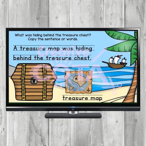 Pirate Visual Perceptual Skills No Prep Writing Prompts With Pictures ...