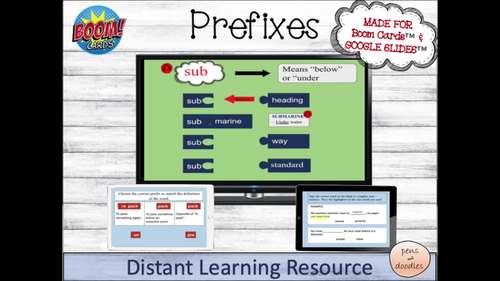 PREFIX | Prefix Flipbook by The Language Learning Pod | TPT