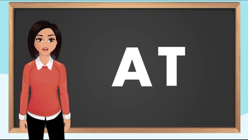 AT Word Family by BLOOM English Learning | TPT