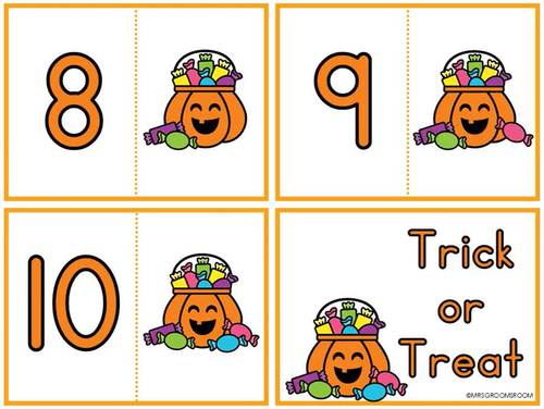 COUNTING CENTERS FOR HALLOWEEN by MRS GROOMS ROOM | TPT