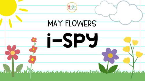 May I Spy │Coloring Activity │ Early Finishers │No Prep │Elementary