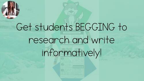 Arctic Animal Research Report Posters - 24 Animals Included - Polar Biome