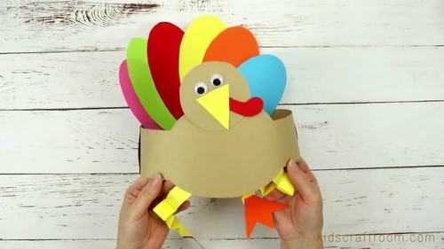 Turkey Hat Craft - Thanksgiving Craft - Turkey Craft - Thanksgiving ...