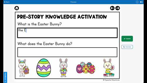 How to Catch the Easter Bunny Book Companion Boom Cards by Speechie ...