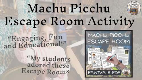 Machu Picchu Escape Room | Social Studies & History Activity | TPT