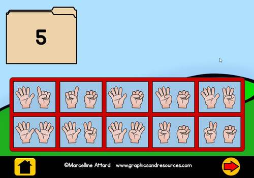 BOOM CARDS COUNTING MATH NUMBER SENSE ACTIVITY KINDERGARTEN SUBITIZING ...