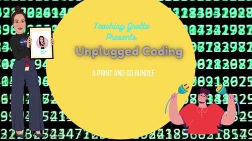 Coding Bundle. Grade 4. Unplugged Coding by Teaching Grotto | TPT