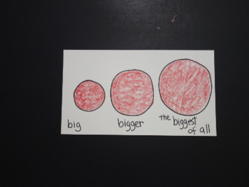 Let's draw Superlative Adjectives! (Big-Bigger-Biggest of all)! | TPT