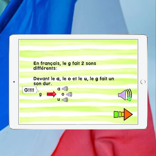 G dur et G doux | Cartes Boom | La grammaire française | TPT