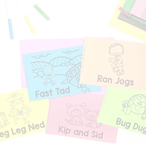 Decodable Books Science of Reading Decodable Readers 25 CVC Decodable Text