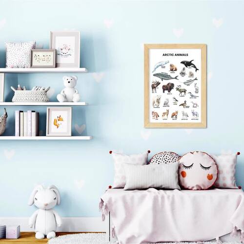 Arctic & Antarctic Animals - Set of 2 Posters | Science Printable | Nature