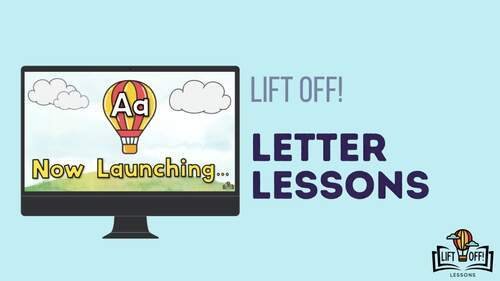 Science of Reading LIFT OFF! Letter & Sound Lessons A-Z and Blending BUNDLE