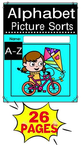 Alfabeto Sonidos Iniciales Tipos de Imágenes | Reconocimiento de Letras