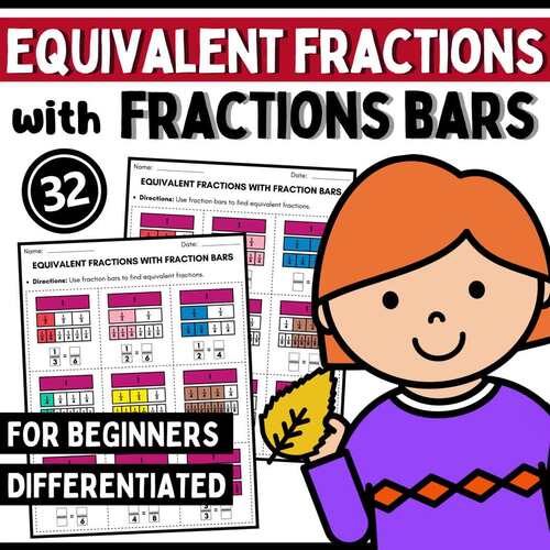 ⭐️ Equivalent Fractions Worksheet with models Identifying 3rd grade ...