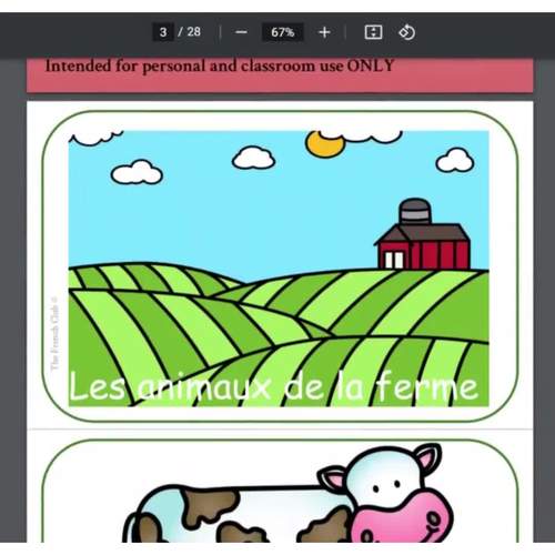French Vocabulary Activities : Les animaux de la ferme by The French Club