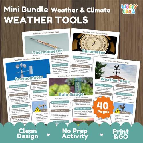 Weather Tools Mini Bundle | Meteorological Instruments Research ...