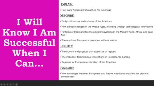 Early America & Exploration PowerPoint, and Resources BUNDLE by HistoTeam