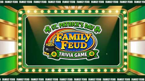 St. Patrick’s Day Family Feud Game | PowerPoint Review Grades 2–5