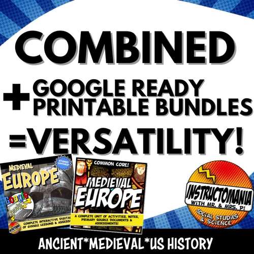 World History YEAR IN CURRICULUM Complete Units Google & Paper Combined ...