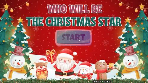 Christmas Grammar Activity Game Show: Fun ELA No Prep December Grammar ...