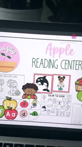 Apple Reading Centers- Kindergarten- CKLA Supplements-Unit 2 by Swiftly ...