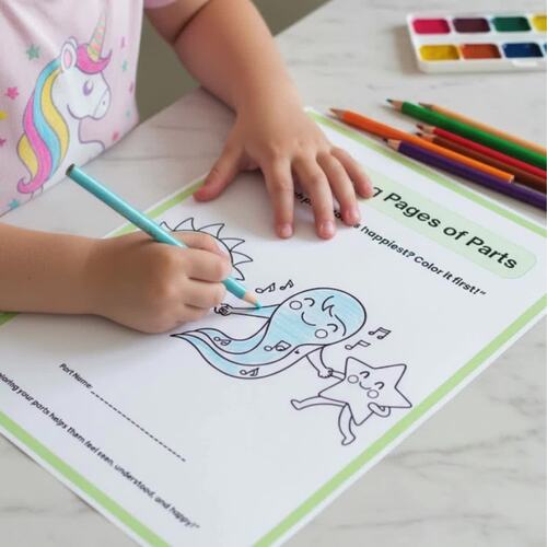 Kids IFS Worksheets and Handouts | Internal Family Systems Therapy ...