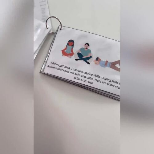 Feeling Mad Social Narrative with Calming Strategies | SEL for Students