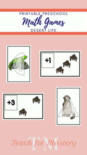 Preschool Lesson Plans: Desert Life by Teach for Mastery | TPT