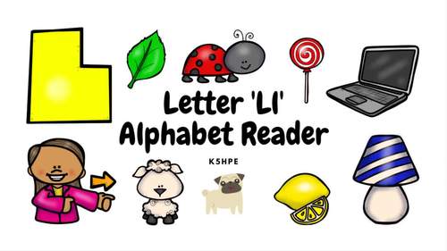 Letter 'Ll', Alphabet Reader, Voice-Over Video, Phonics, eBook | TPT