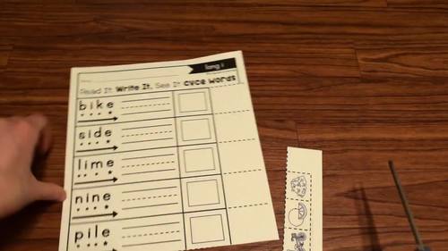 CVCe Words Activities | Reading Intervention Activities | TPT