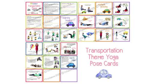 Gross Motor Activities for Preschool: Ten Sets of Themed Yoga Pose Cards