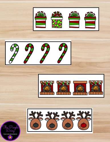 Christmas Basic Concept Practice for Preschool PreK Kindergarten
