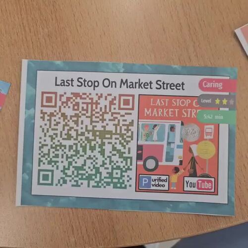 Caring QR code story read-alouds | Listening center | worksheets |story ...