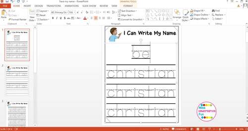 EDITABLE | I Can Write My Name | Writing and Tracing Name Practice ...