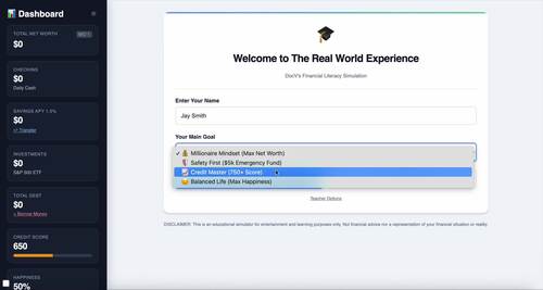 Adulting 101: The Ultimate Financial Literacy Budgeting Simulation (Web ...