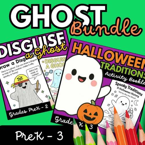 Halloween Activity Bundle | Disguise a Ghost & Spooky Traditions ...