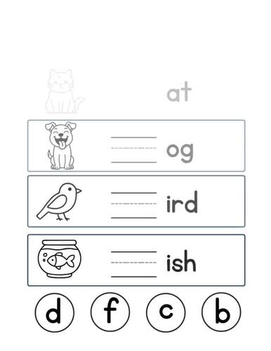 Pets Activity Worksheets - Pre-K and Preschool Literacy, Math, Science ...