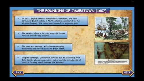 Jamestown Colony 1607 Powerpoint. Jamestown English Colony. L9 ...