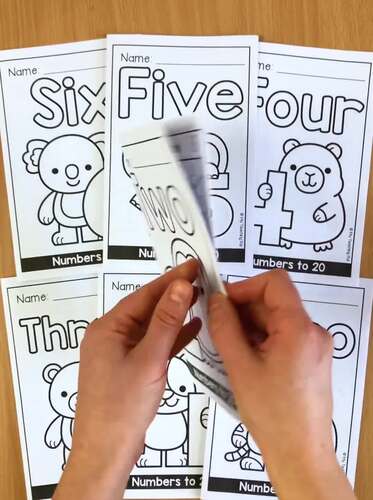 Number Books to 20 - (0-20) - Activities for Identification, Formation ...