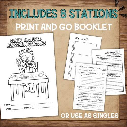 Claim, Evidence, Reasoning Science Stations | CER Practice Labs ...