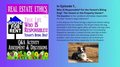 Real Estate Landlord Tenant Biting Dog Conflict Resolution Scenario ...