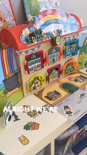 St. Patrick's Day Critter Clinic Speech and Language Therapy Toy Companion