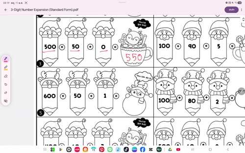 3-Digit Expanded Form & Standard Form Worksheets Bundle | Place Value ...
