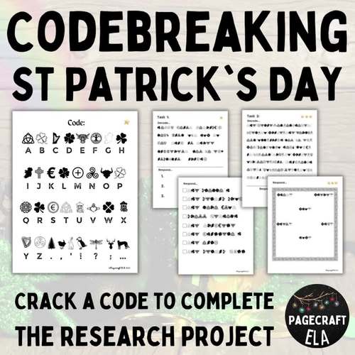 St Patrick's Day | Creative Codebreaker Activities | Cryptogram ...