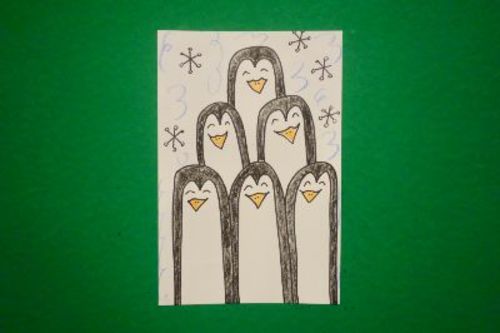 Let's Draw a Penguin Parade! by Patty Fernandez Artist | TPT